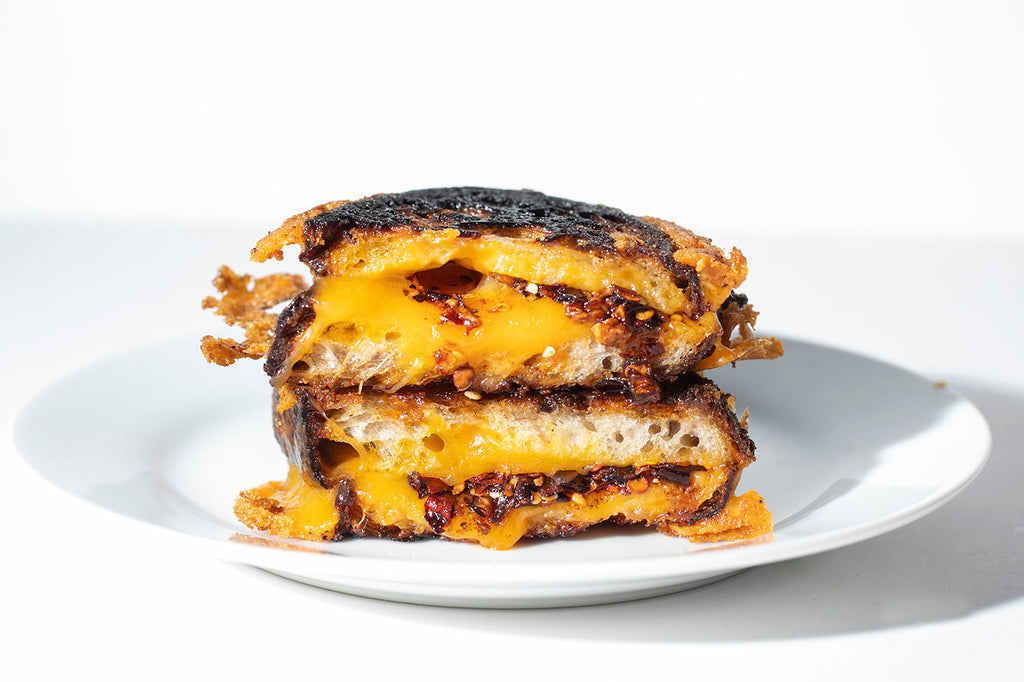 Grilled Cheese with Chili Crunch – Momofuku Goods