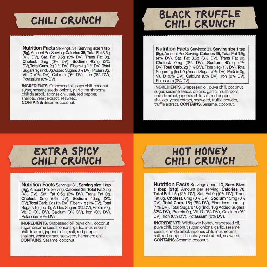 Chili Crunch Variety Pack – Momofuku Goods