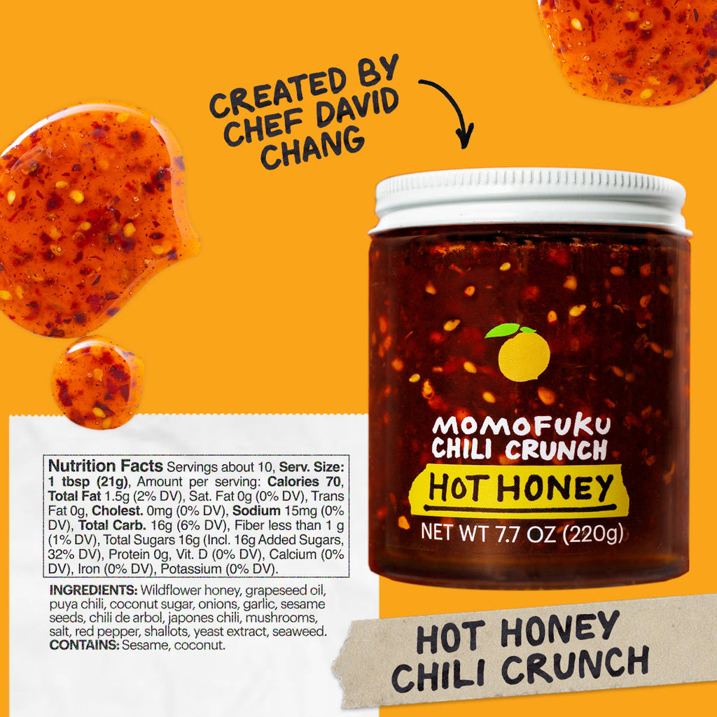 Chili Crunch Hot Honey – Momofuku Goods